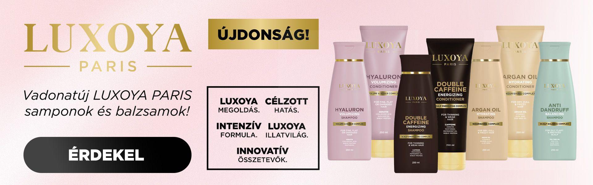 LUXOYA Professional Paris hajfestékek és hajápolási termékek